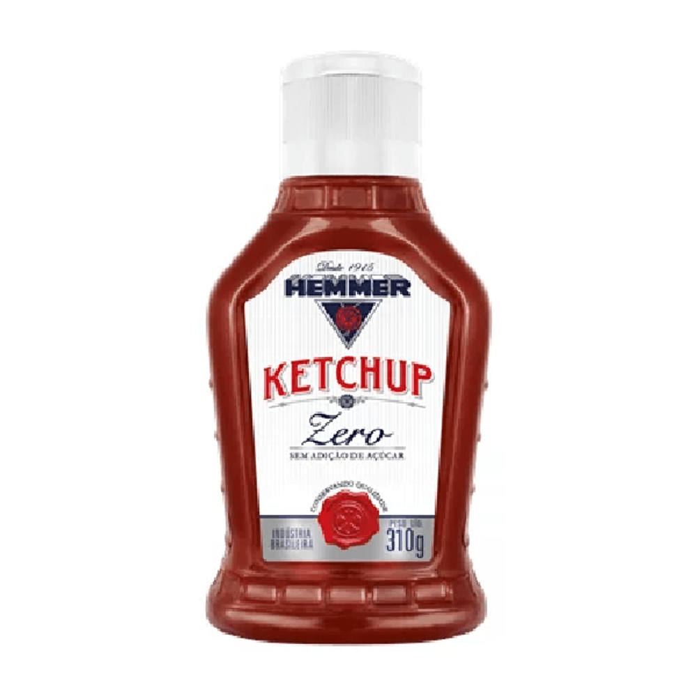 KETCHUP HEMMER ZERO 310G - cordeiro supermercado